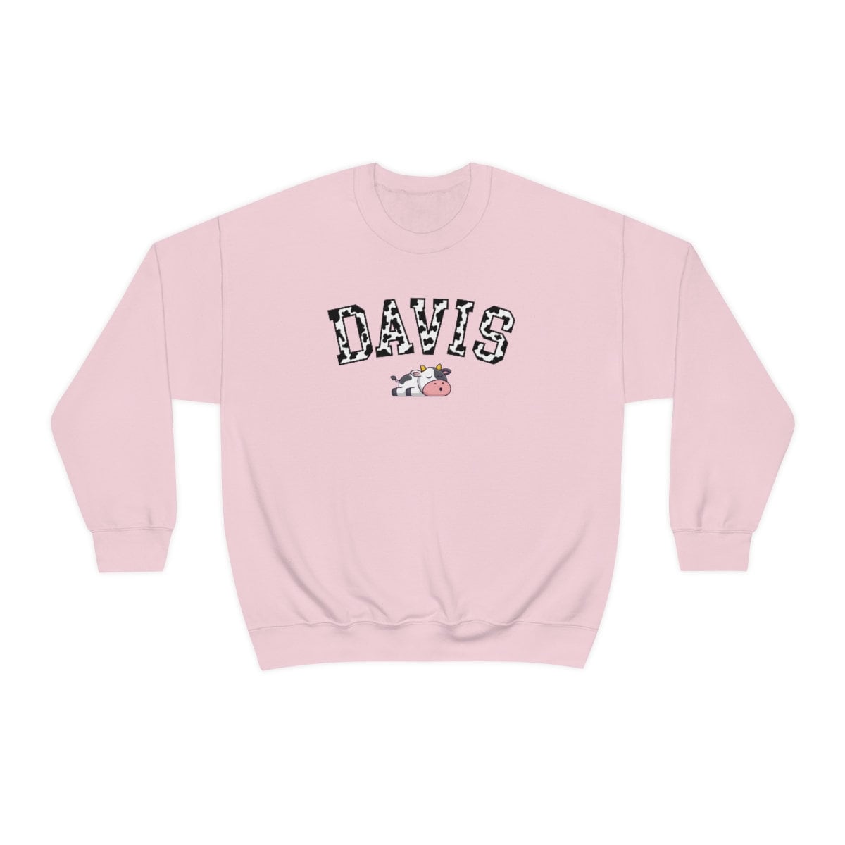 Davis Cowprint Sweatshirt | Unisex Heavy Blend Crewneck | UC Davis ...