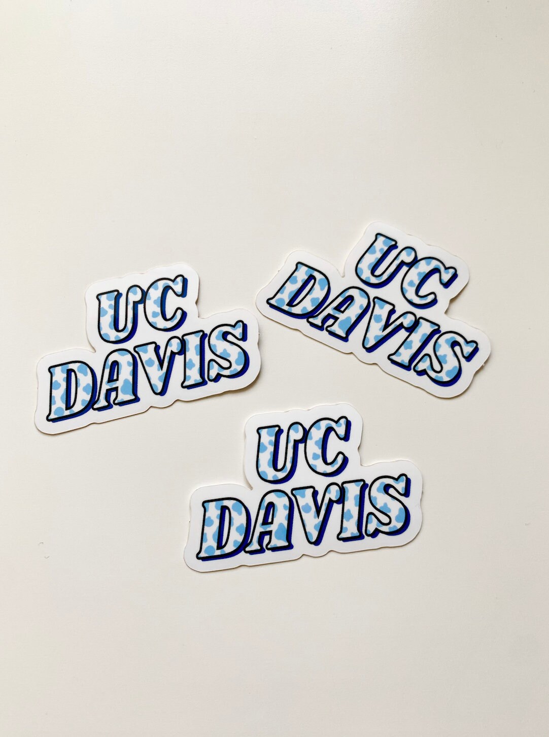 UC Davis Sticker Decal for Laptop, Water Bottle Hydroflask, Phone ...