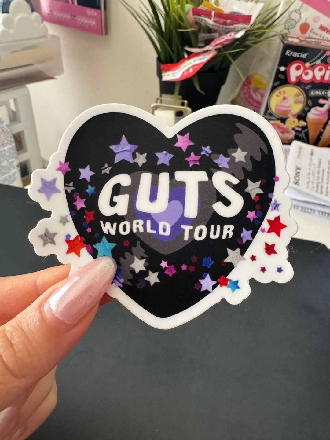 GUTS Sticker - Olivia Waterproof Sticker, Concert, Tour, Sour, Vampire ...