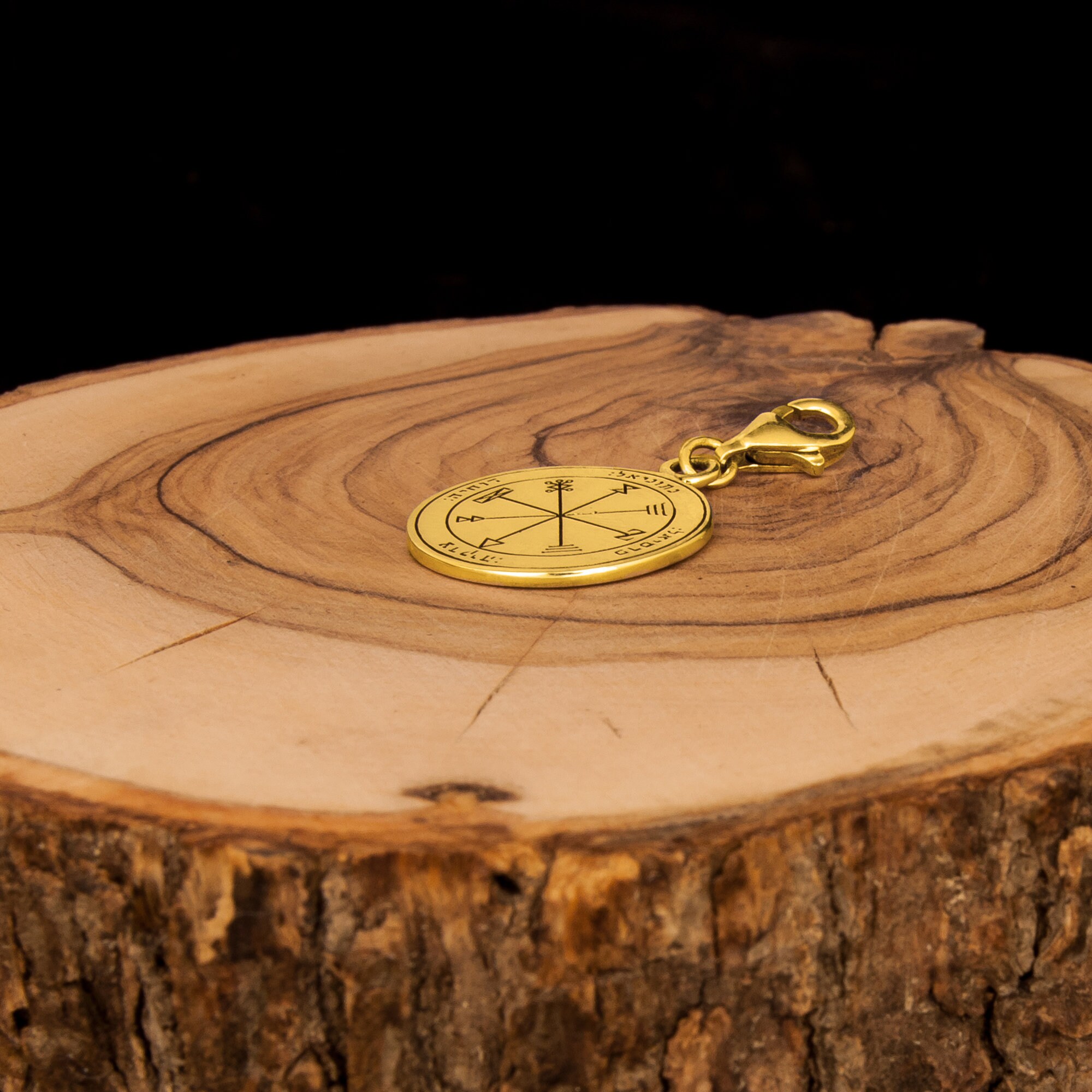 Seal King Solomon Amulet Abundance Pendant First Pentacle of | Etsy