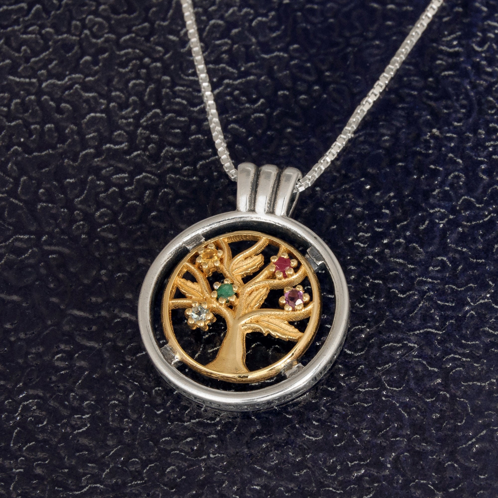 Baum des Lebens Halskette Kristall Cottagecore Schmuck Mädchen Bunte Anhänger Halskette ...