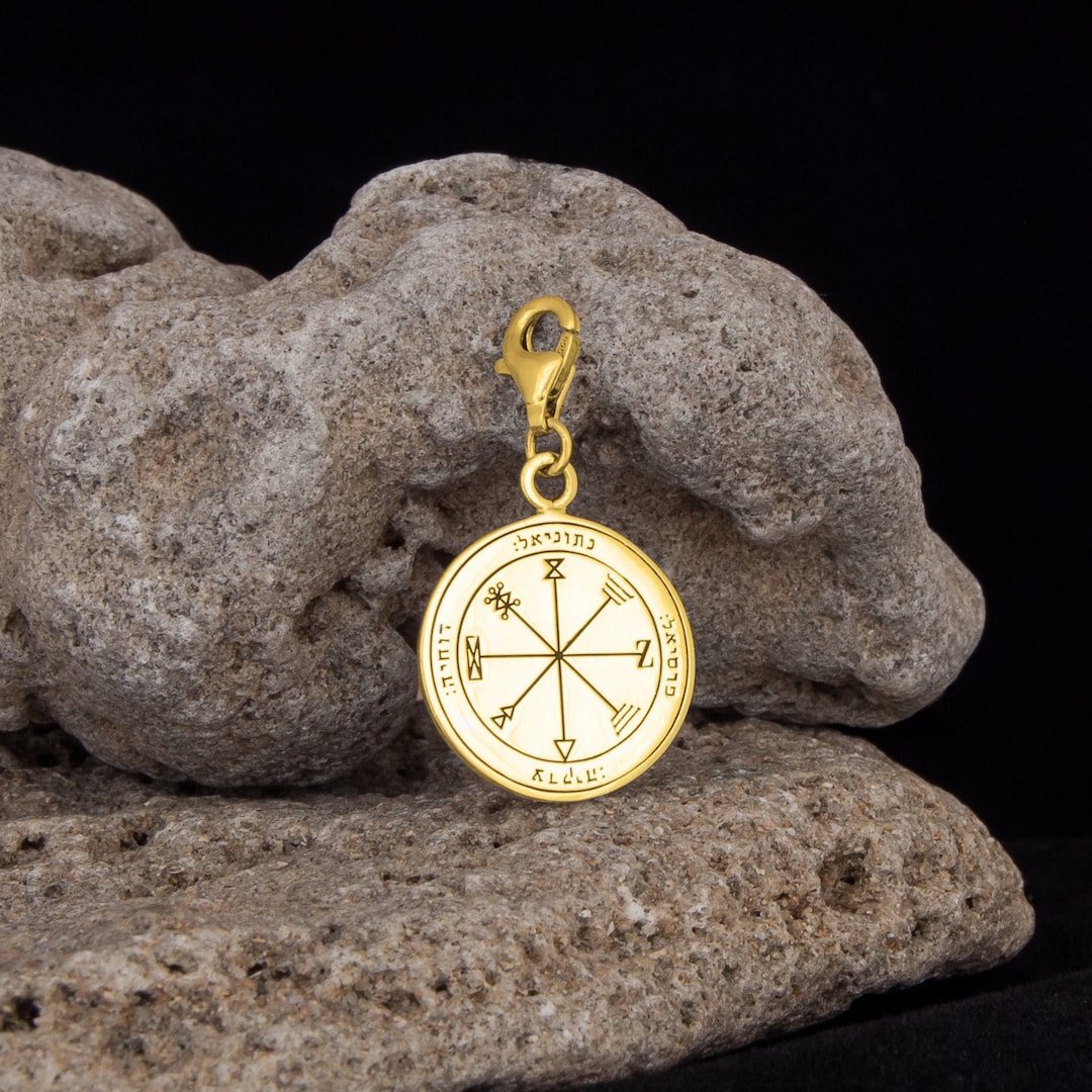Seal King Solomon Amulet Abundance Pendant First Pentacle of Jupiter ...