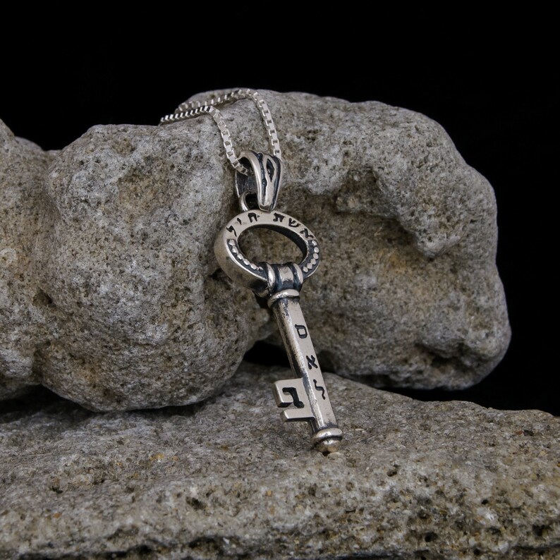 Key Necklaces for Women Silver Key Talisman Key Pendant - Etsy
