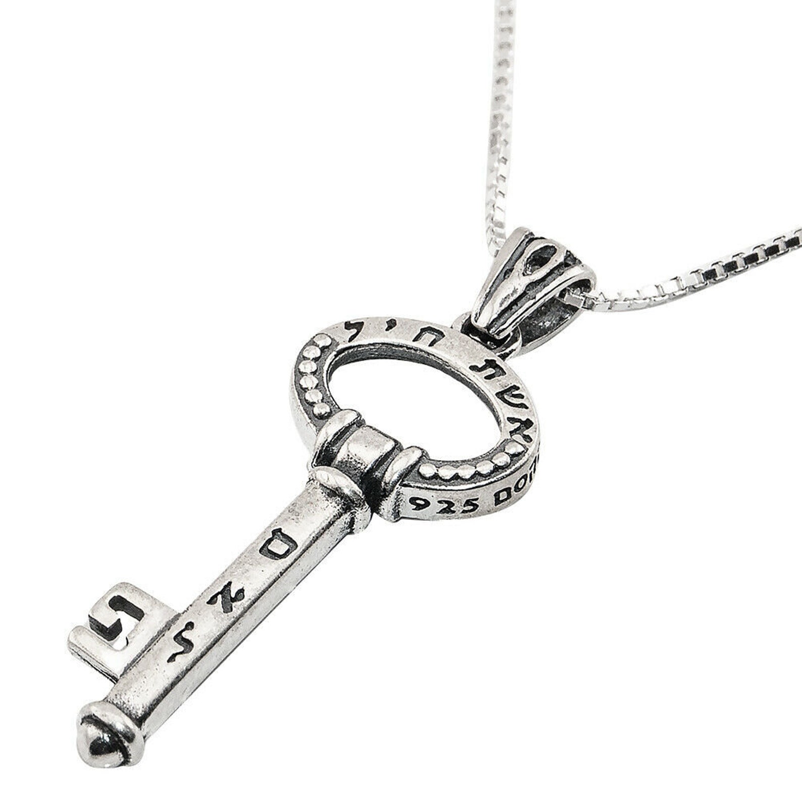 Key Necklaces for Women Silver Key Talisman Key Pendant - Etsy