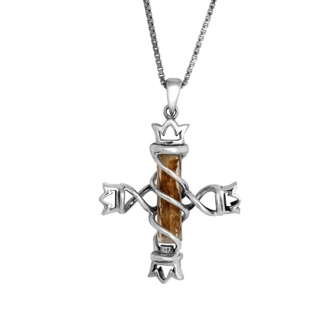 Jerusalem Cross Necklace Filigree Cross Necklace Unique Cross Pendant ...