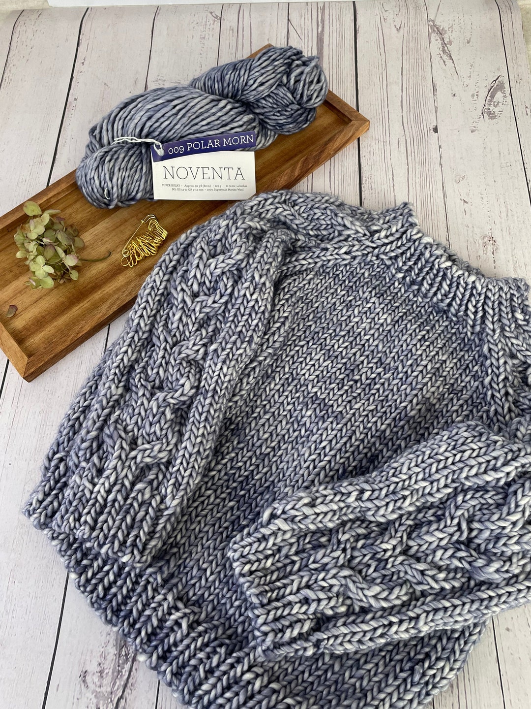 Ari Kids Cable Knit Sweater Pattern: Chunky Merino Wool (PDF Pattern ...