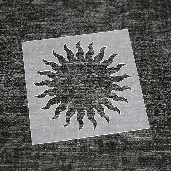 Sun Stencil - Etsy