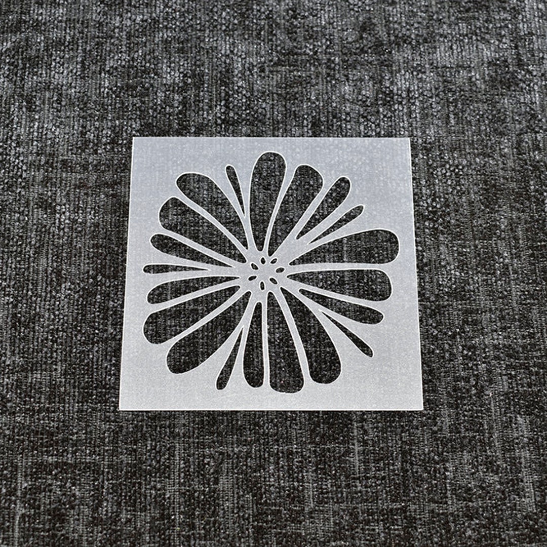 Floral 10 - Reusable Stencil - High Quality Strong 350 Microns - Etsy