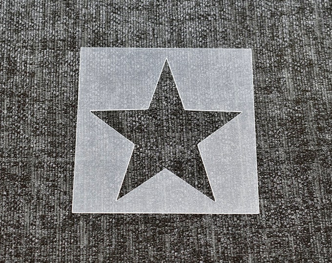 Star Stencil Reusable Stencil. High Quality Strong 350 Micron Stencils ...