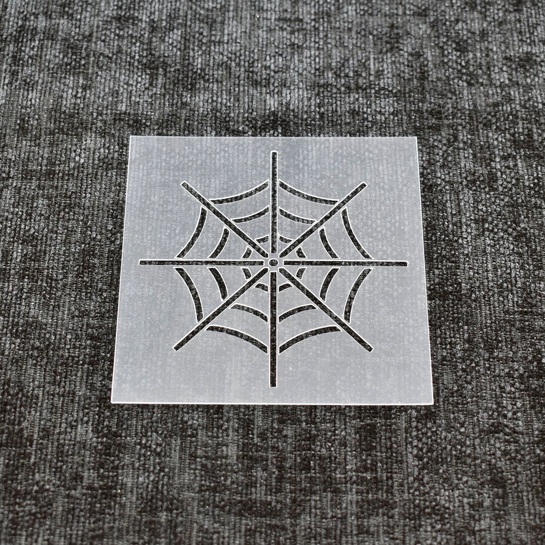 Spider Web Stencil - Reusable Stencil for Crafts, DIY, Baking - Etsy