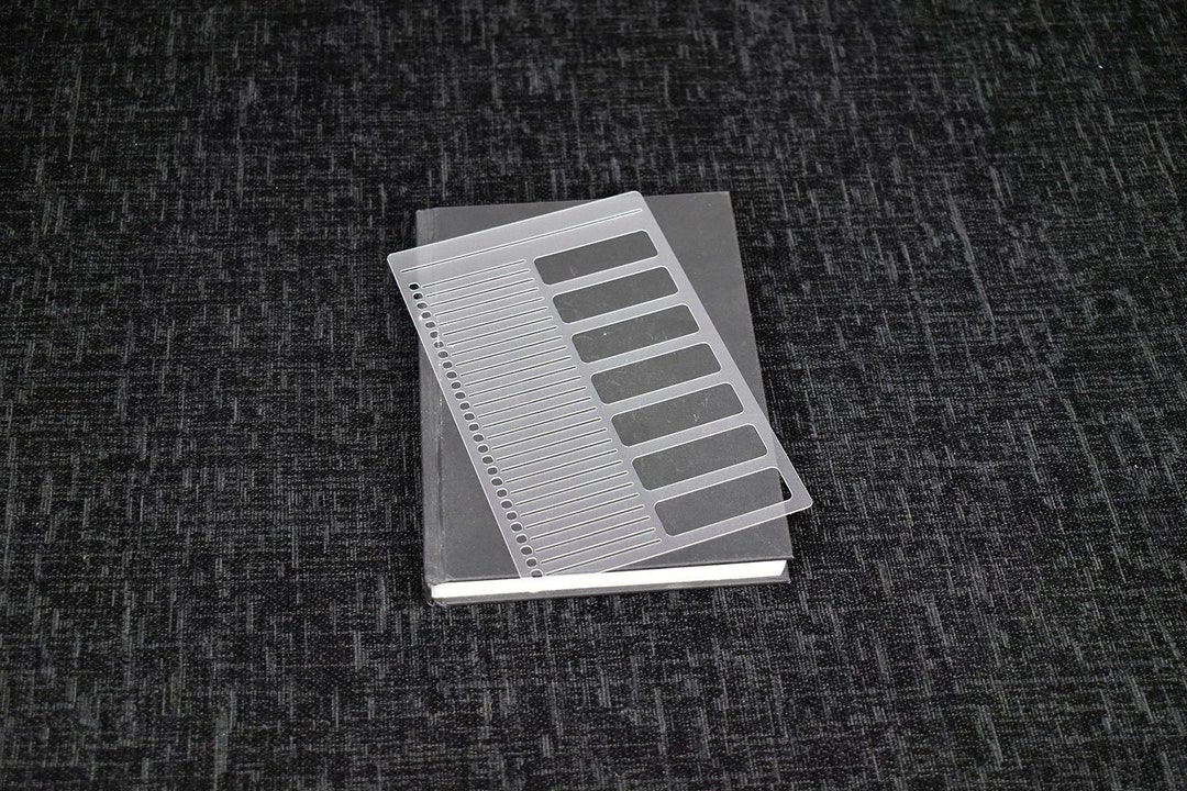 Notebook Stencil for A4 and A5 Journals Lines and Boxes 1 Reusable ...