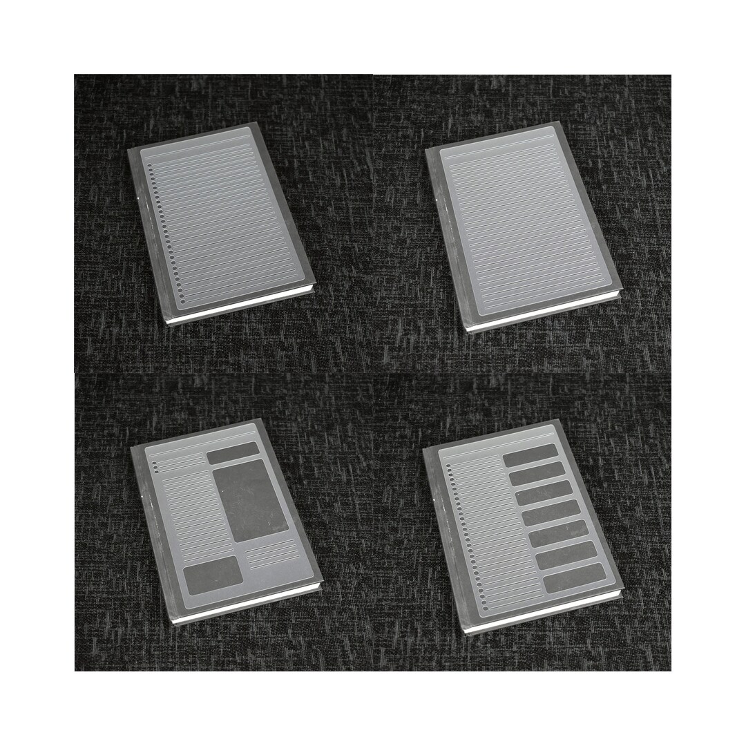 Notebook Stencils A5 and A4 Choose a Design sold Individually Reusable ...
