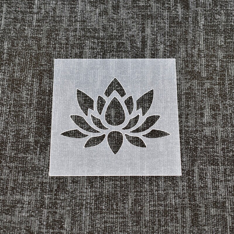 Lotus Stencil - Etsy Australia