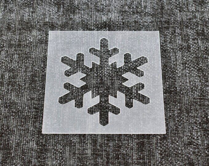 NAKLEO Christmas Border Painting Stencil - Snowflake - Reusable ...