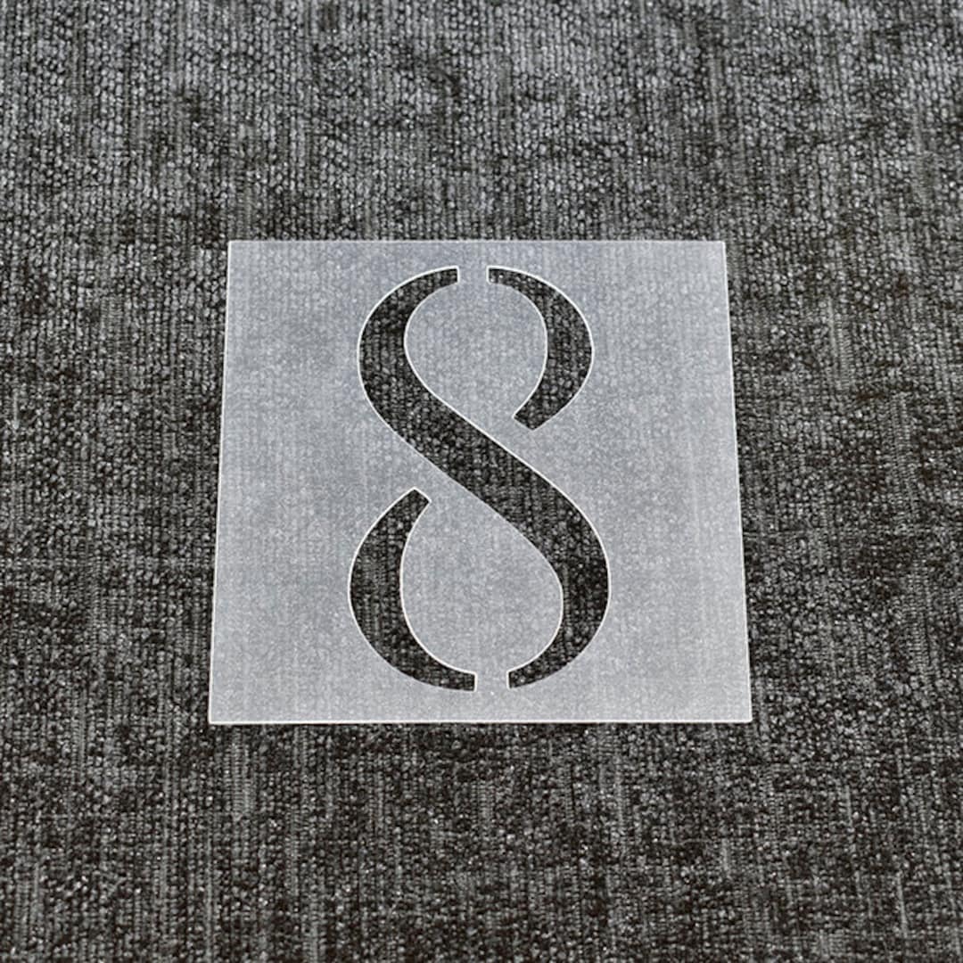 Number 8 - Reusable Number Stencil - High Quality Strong 350 Microns - Etsy