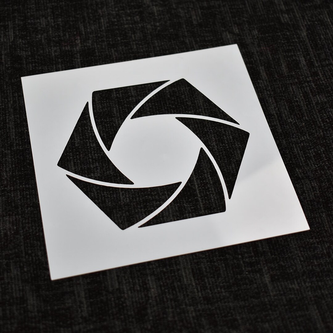 Geometric Hexagon - Reusable Stencil - High Quality Strong 350 Micron ...
