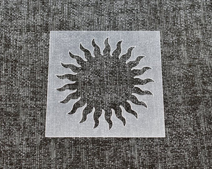 Sun Moon STENCIL for Home Wall Interior Design Decor / Large Wall ...