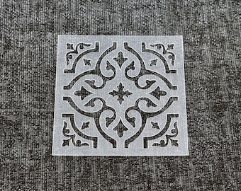 Reusable Strong Tile Stencil. High Quality Strong 350 Micron Stencils ...
