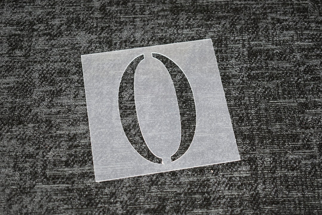 Number 0 Stencil Reusable Stencil for Patios Floors Walls - Etsy