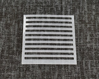 Notebook Stencil for A4 and A5 Journals Lines Reusable Stencil. High ...