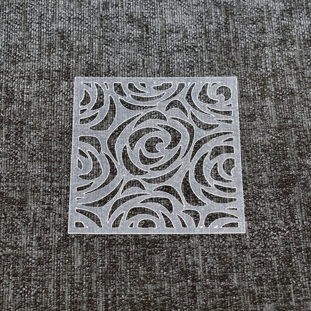 Geometric Rose Stencil Reusable Stencil. High Quality Strong 350 Micron ...