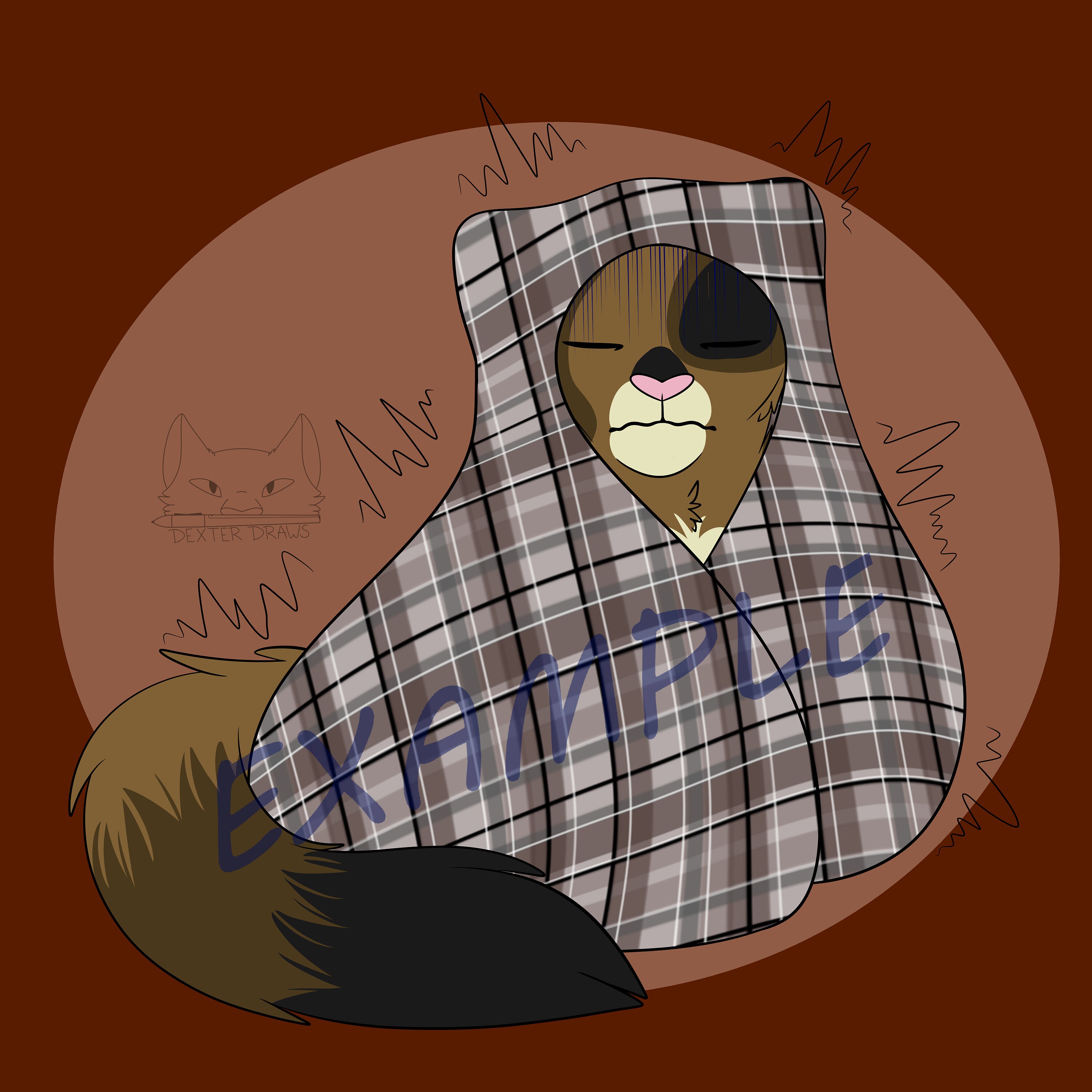 Chilly YCH - Furry Art - Cozy Theme - Etsy