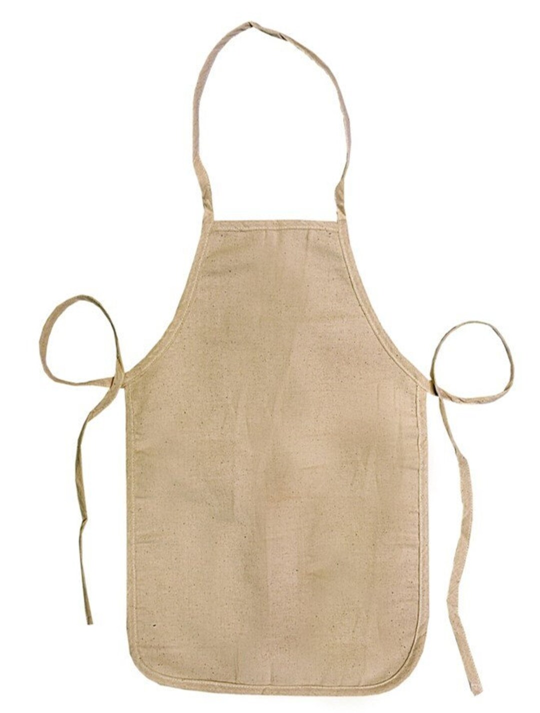 6 Pack Kids Apron Small Fits Age Six & Under Cotton Blank Bulk Reusable ...