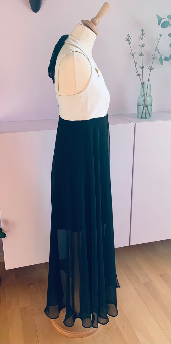 Stunning vintage late 1980s - early 1990s black and w… - Gem