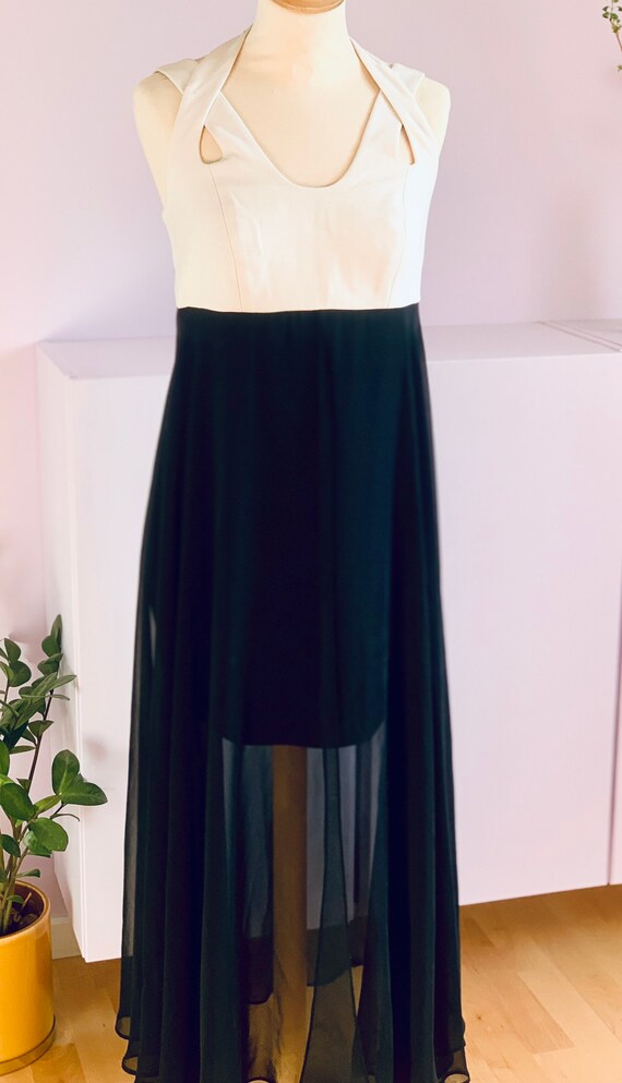 Stunning vintage late 1980s - early 1990s black and w… - Gem