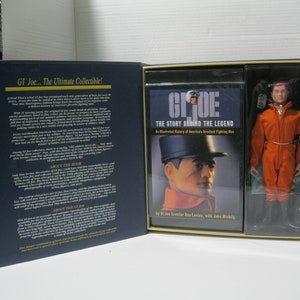 Vintage GI Joe Action Pilot Masterpiece Edition Red Hair Original Box ...