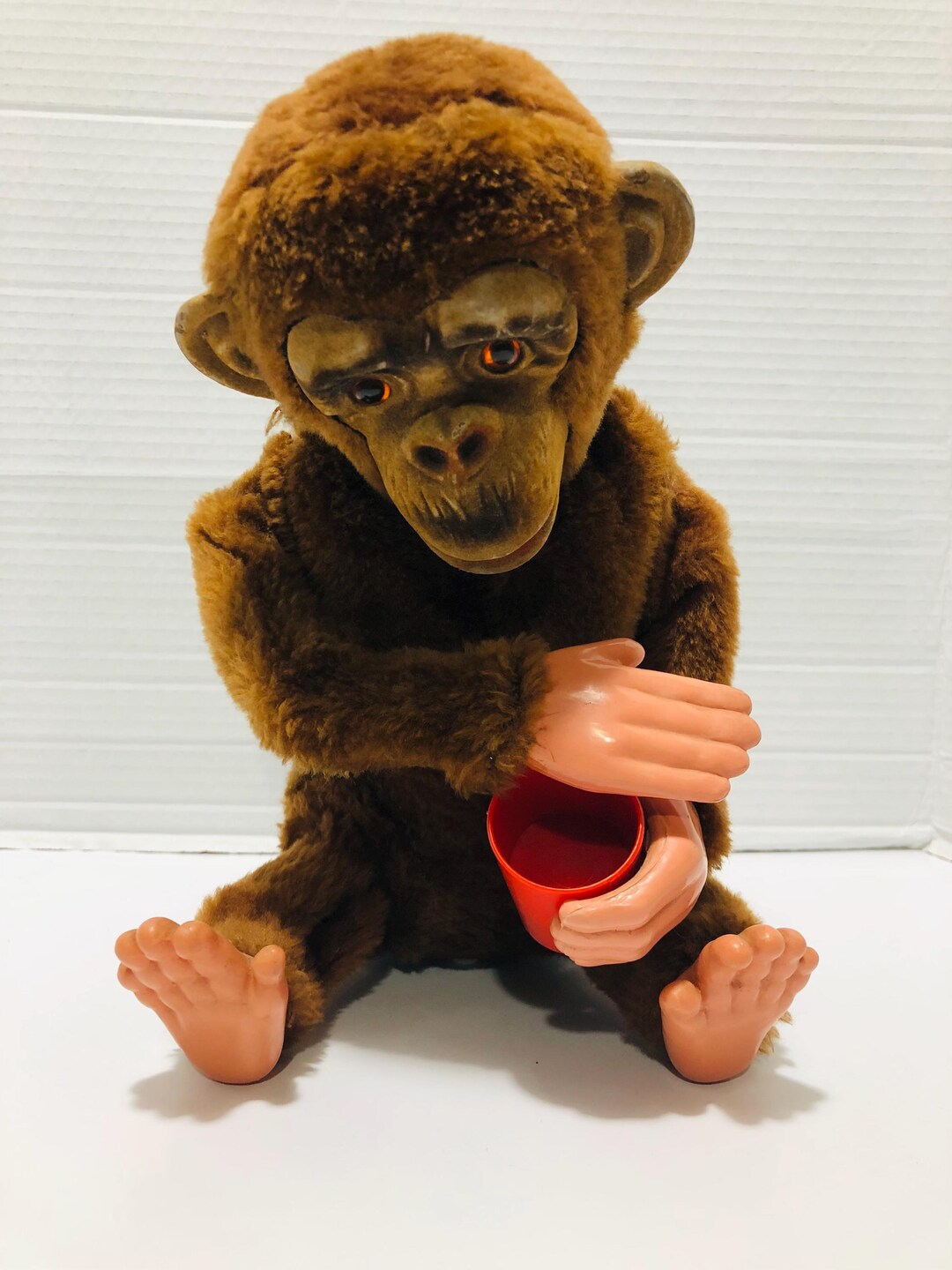 Vintage Battery Operated Monkey Made in Japan 12 Inch 1950's 60's - Etsy