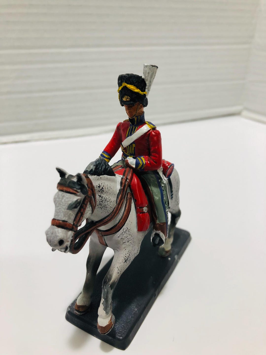 Vintage British 2nd Dragoons Scots Greys Cavalry Figure Napoleonic Wars ...