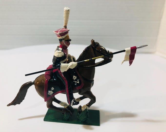 Napoleonic Wars Mounted French Lancer Tradition of London Toy Soldiers ...