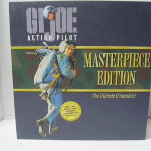 Vintage GI Joe Action Pilot Masterpiece Edition Red Hair Original Box ...