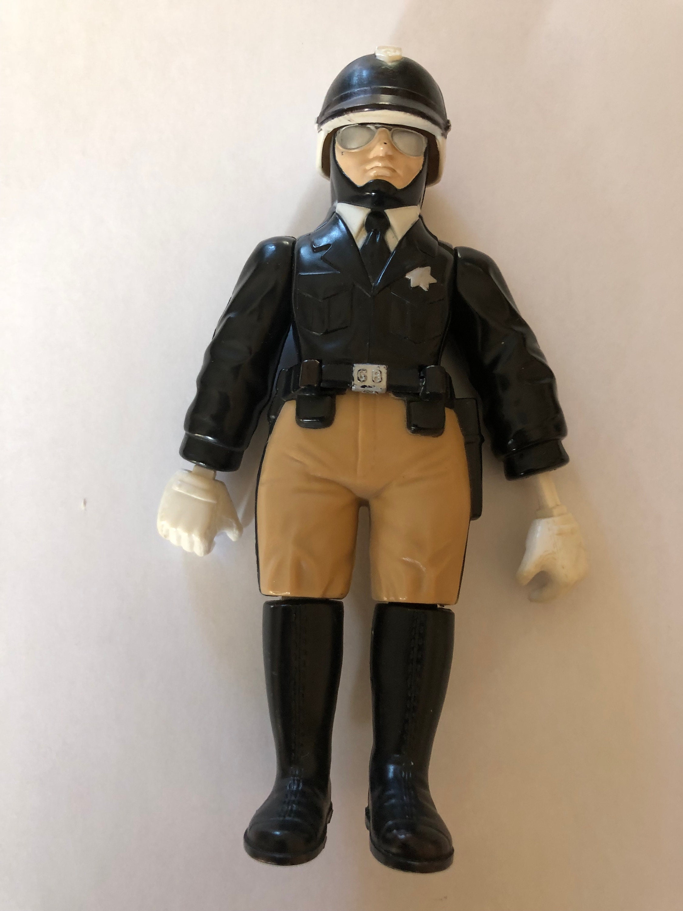 Vintage Real Ghostbusters X-cop Police Skeleton Haunted Ghost Action ...