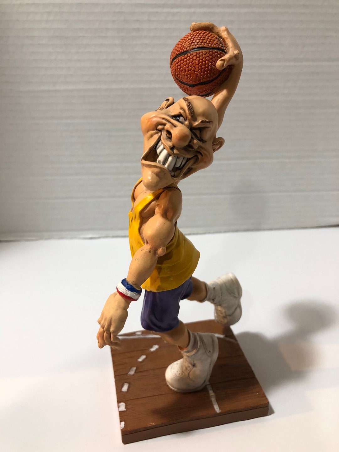 Basketball Figure by Whackey Characters 9 Inches Tall - Etsy
