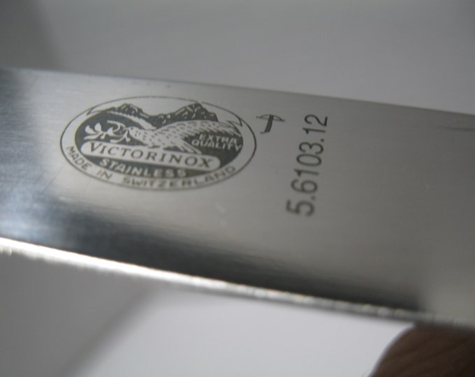 Vintage Forschner Knife Set Stainless and Wood MCM Boxed Cutlery Steak ...