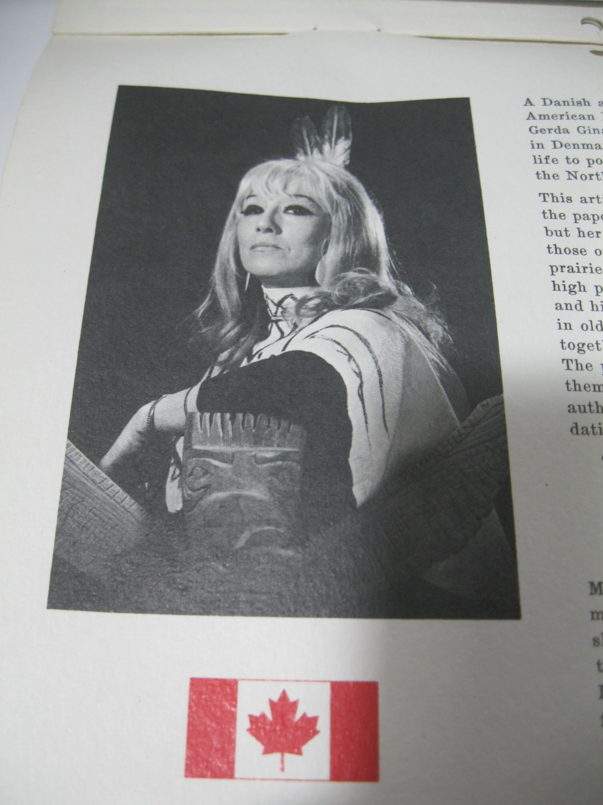 Vintage 1972 Native/first Nations Calendar by Gerda Gina Christoffersen ...