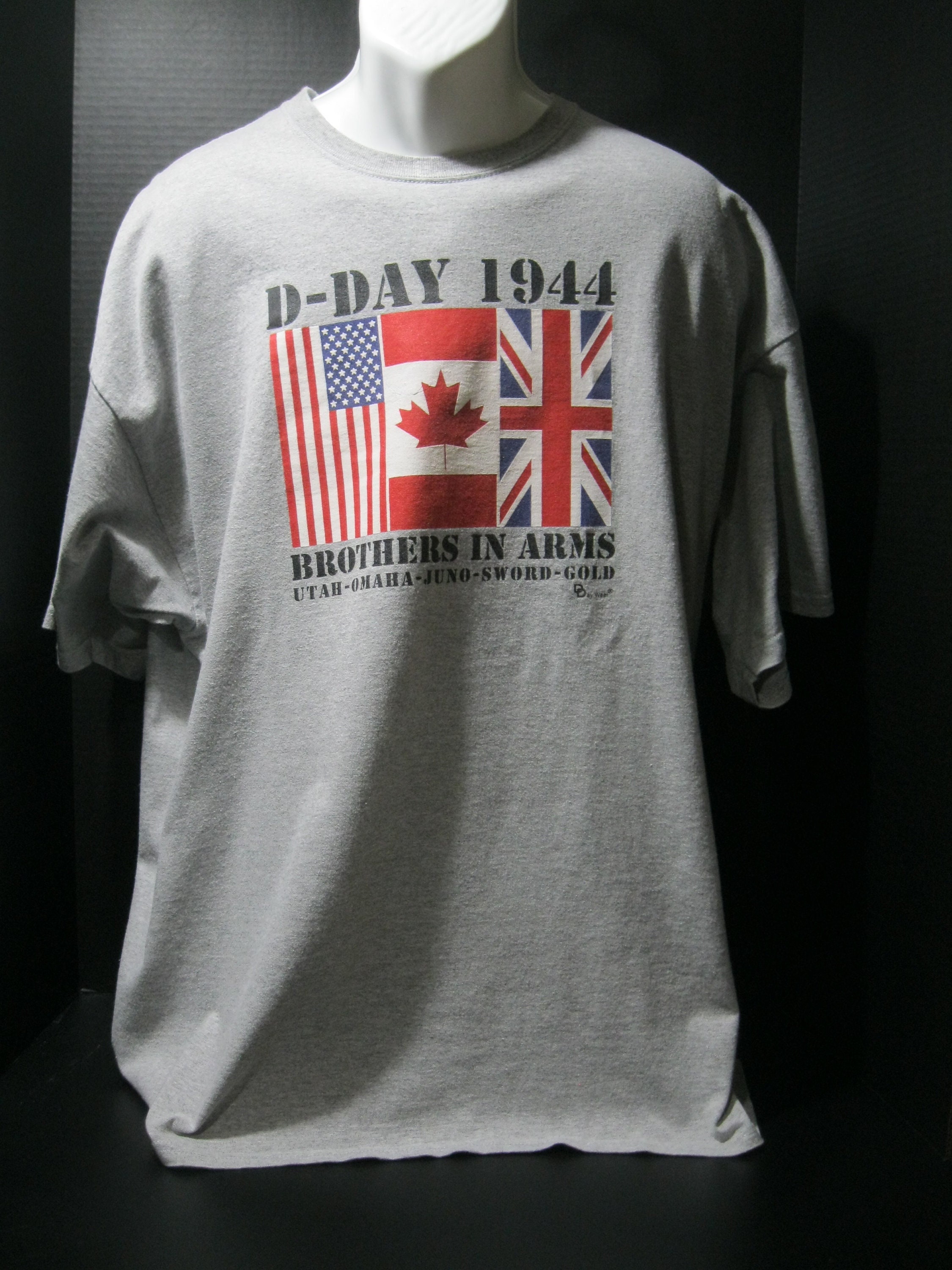 Men's D Day Commemorative T Shirt Size XXL Unique NWOT - Etsy