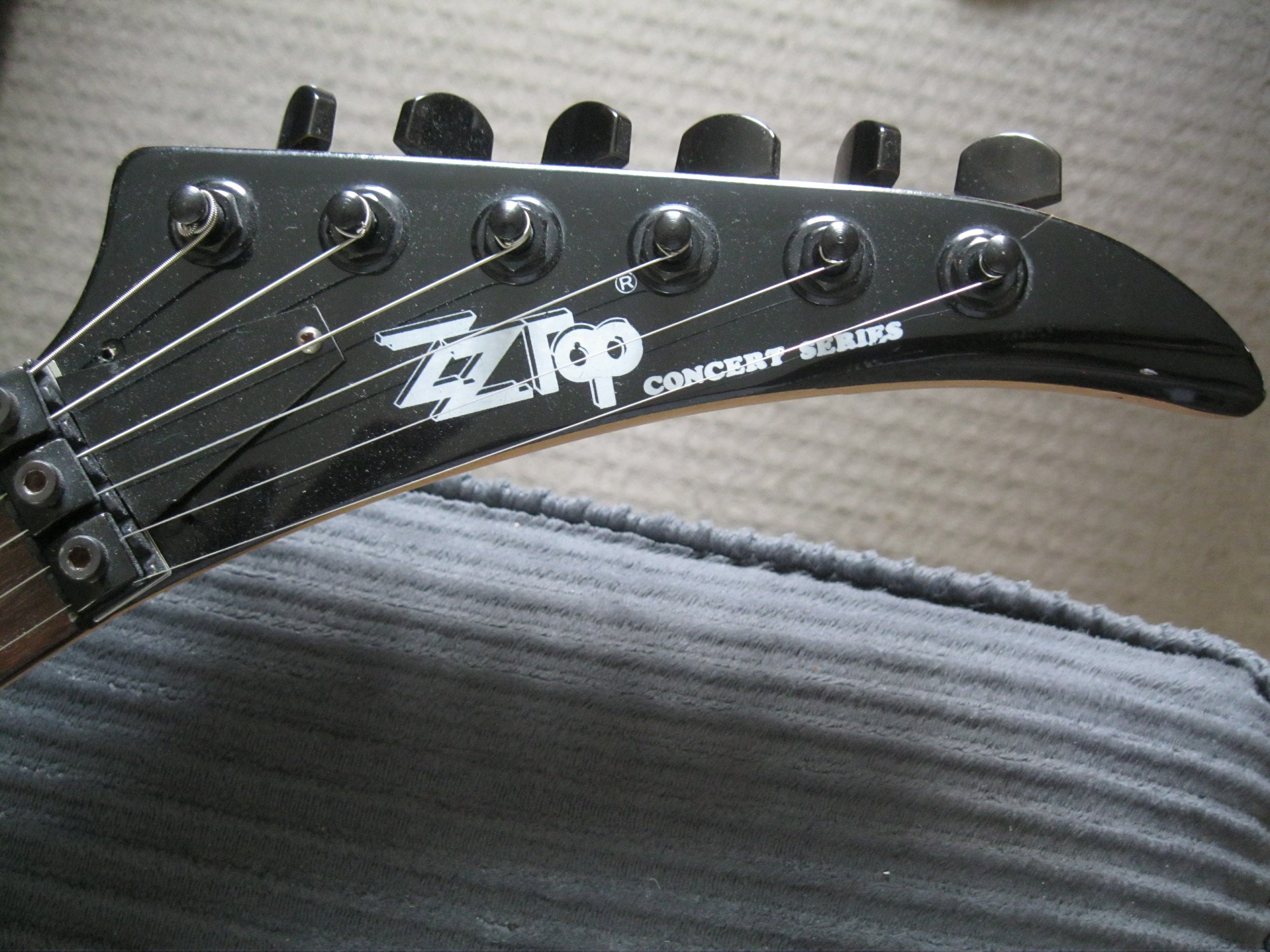 Vintage ZZ Top Concert Series Electric Guitar RARE - Etsy Canada