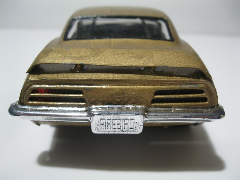 Vintage MPC 1969 Pontiac Firebird KIT 1/25 Scale Built 1984 | Etsy