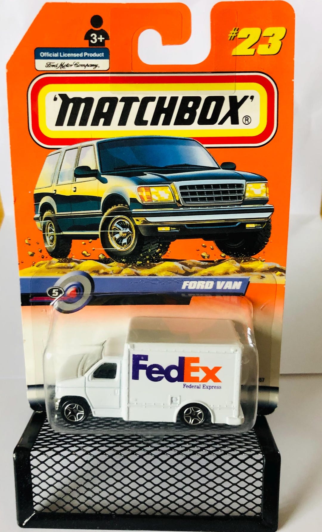 Vintage Matchbox Fedex Diecast Van Mint on Card 1998 - Etsy