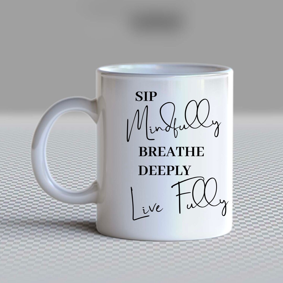 Positivity in a Mug, Mindful Quotes for Daily Inspiration, Sip ...
