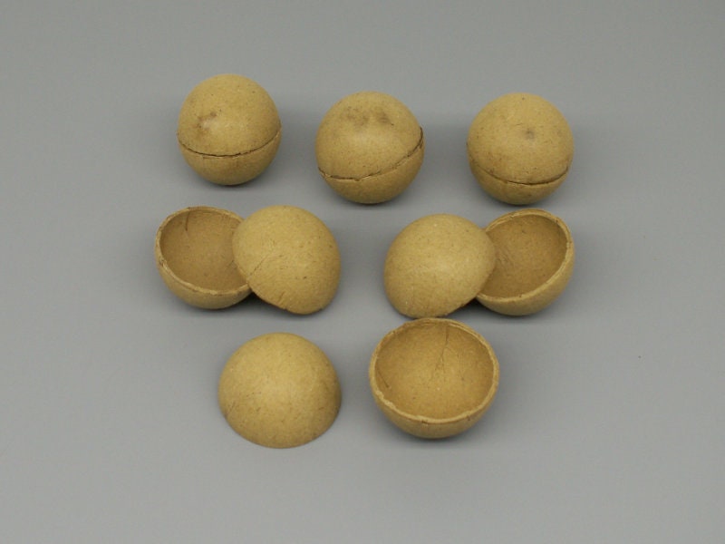 20pc 1-3/4" Paper Firework Ball Shells Craft Hemispheres - Etsy