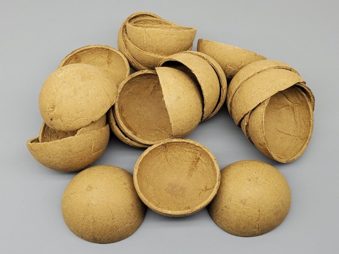 10pc 2-1/2" Paper Firework Ball Shells Craft Hemispheres - Etsy