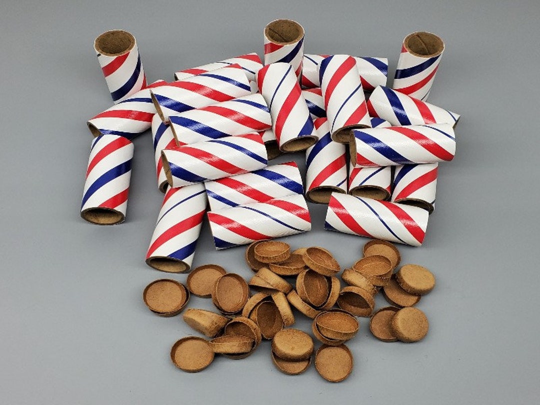 25pc M100 Fireworks Tubes and 50pc Plug 3/4" X 2-1/8" X 3/32" PYRO - Etsy