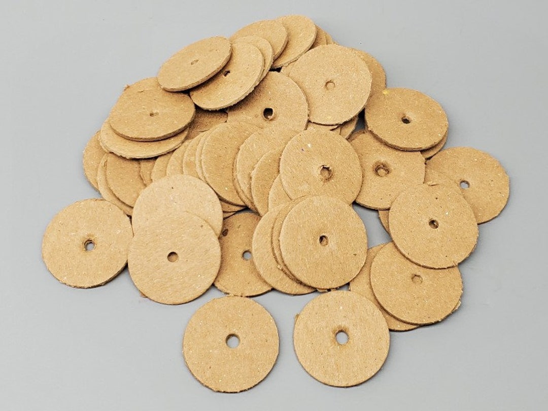 100pc 1" Paper Discs With .125" Hole - Etsy