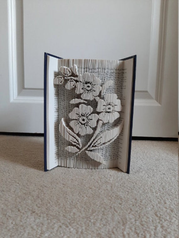 Book Page Cut Art