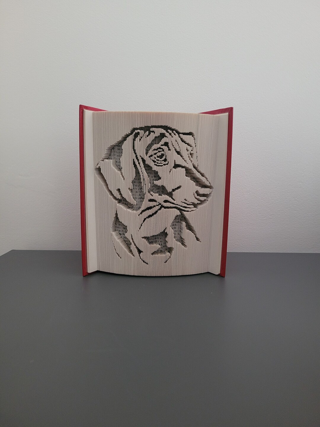 Pattern Only - Dachshund Dog Book Folding - Cut and Fold - Book Folding ...
