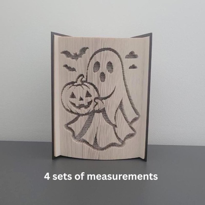 Book Folding Art Halloween - Etsy